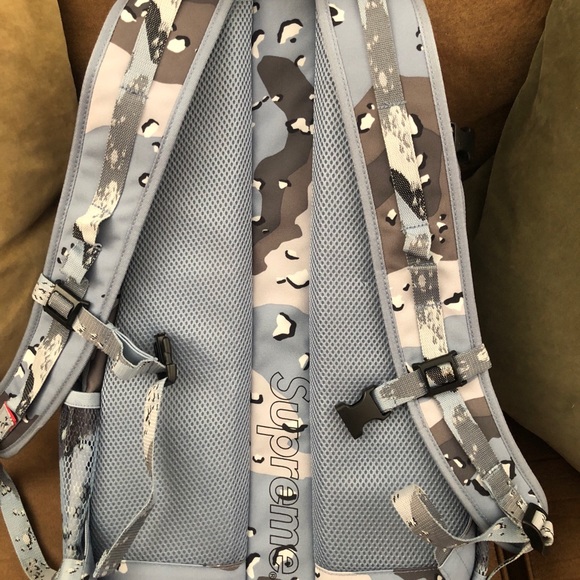 Supreme | Bags | Supreme Blue Camo Backpack | Poshmark